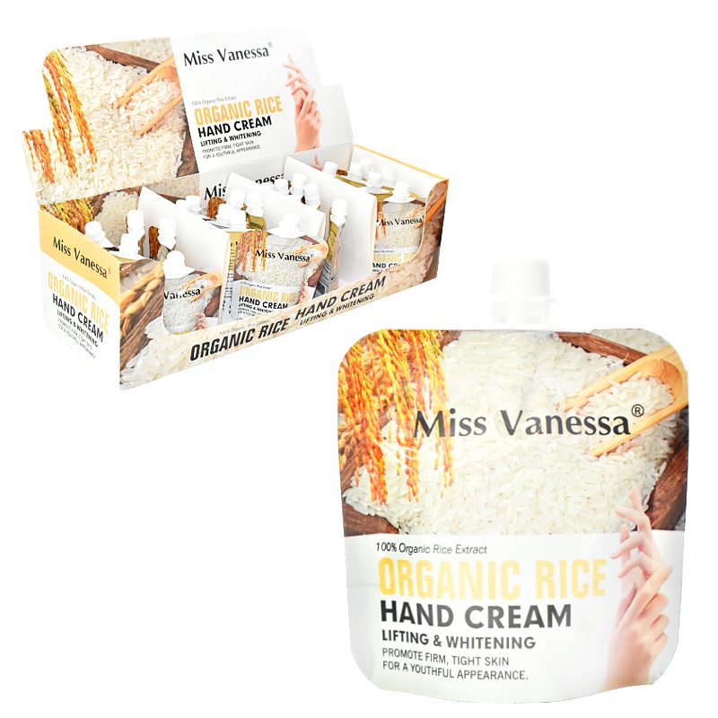 Crema De Manos Miss Vanessa De Extracto De Arroz 30G – Mode GT