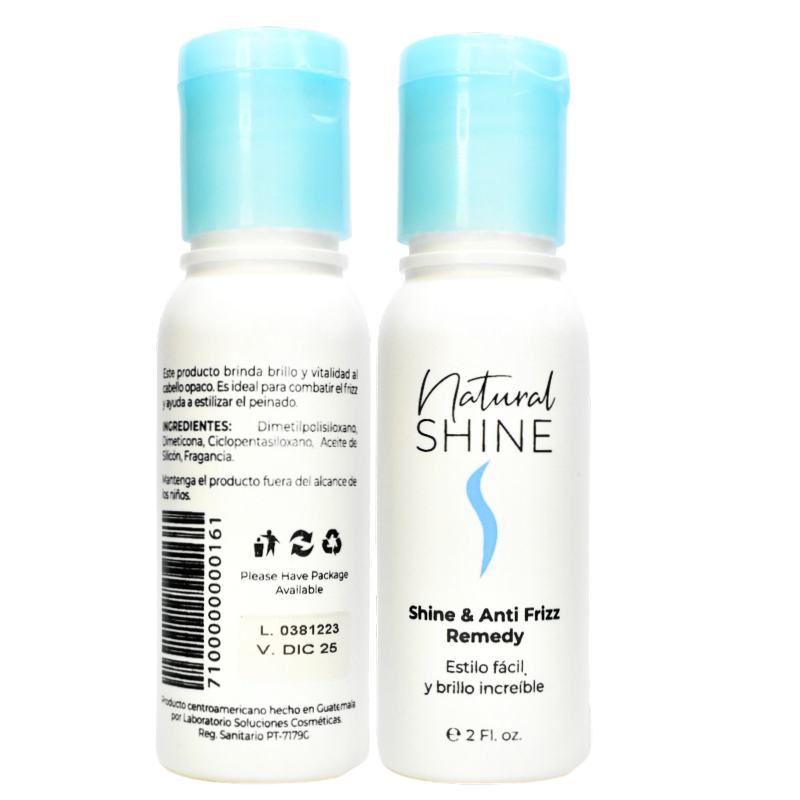 Gotas Natural Shine Brillo Increible Anti Frizz 60ML – Mode GT