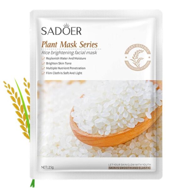 Sobre de mascarillas faciales de arroz SADOER 25G – Mode GT