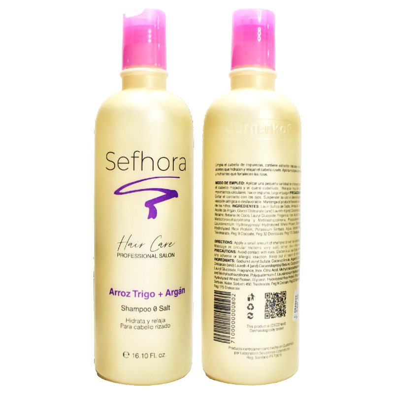 Shampoo Sefora, Shine, Therapy Surtidos – Mode GT