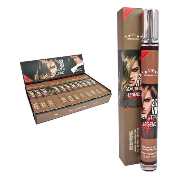 perfume 2i2 vip beautiful legend caja cafe 35ml – Mode GT