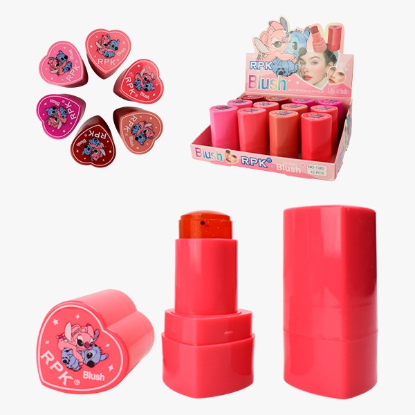 Rubor en Gel con Gliter Presentación Corazón Surtido – Mode GT